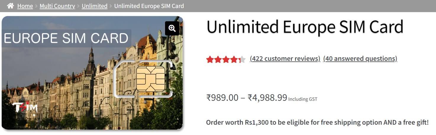 Choosing the Best SIM Card or e SIM for Your Europe Trip ...